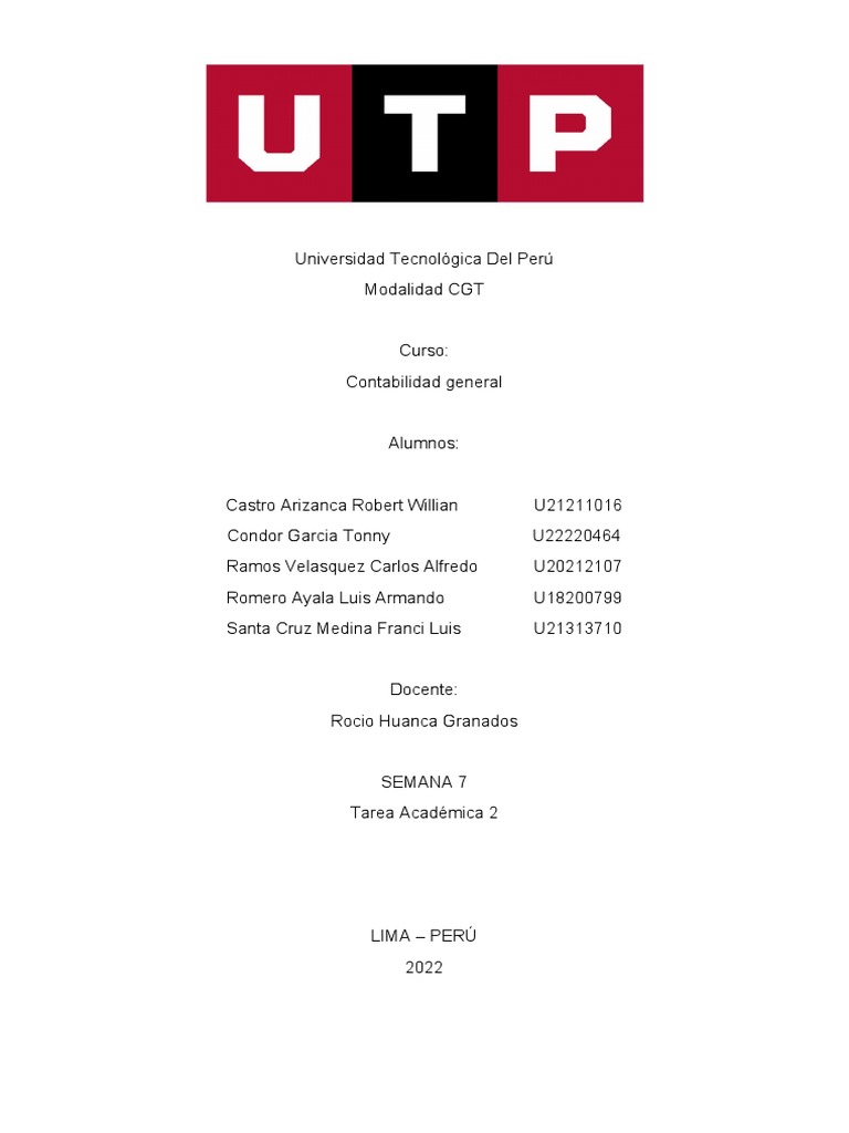 Caratula UTP 2.0 | PDF