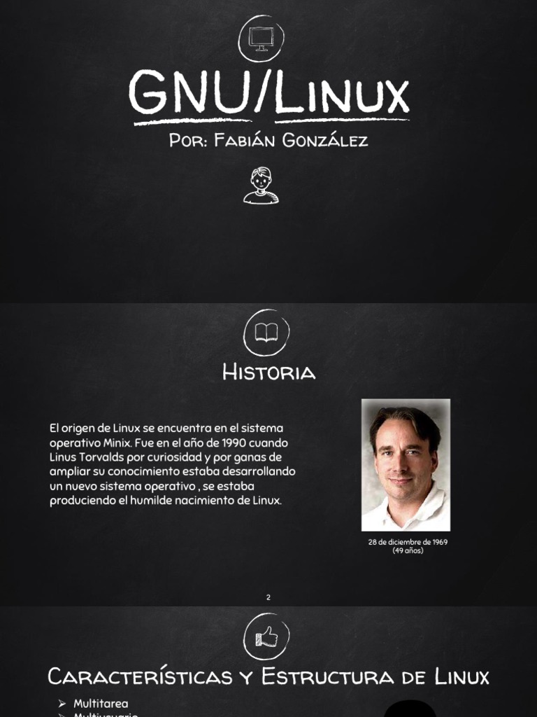 Arquitectura Gnulinux Pdf Distribución De Linux Software Libre 