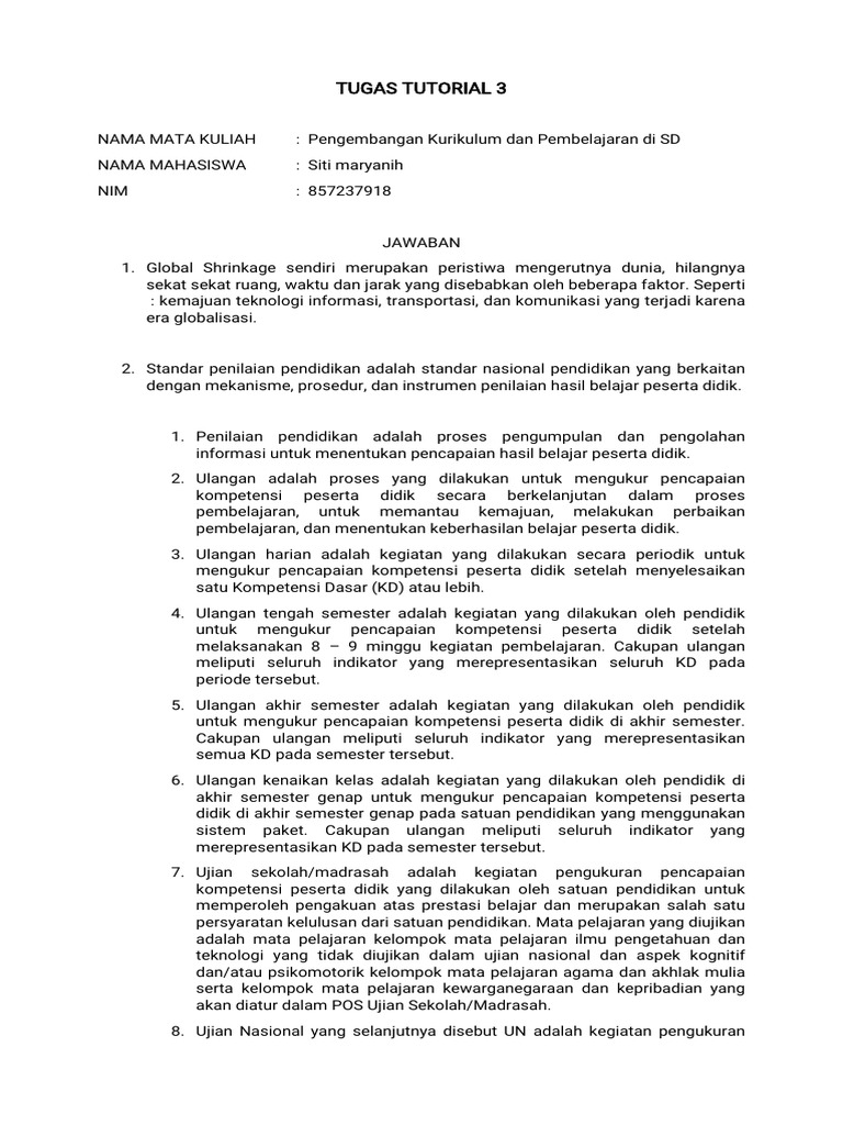 TUGAS - III - Pengem KURIL SITI MARYANIH | PDF