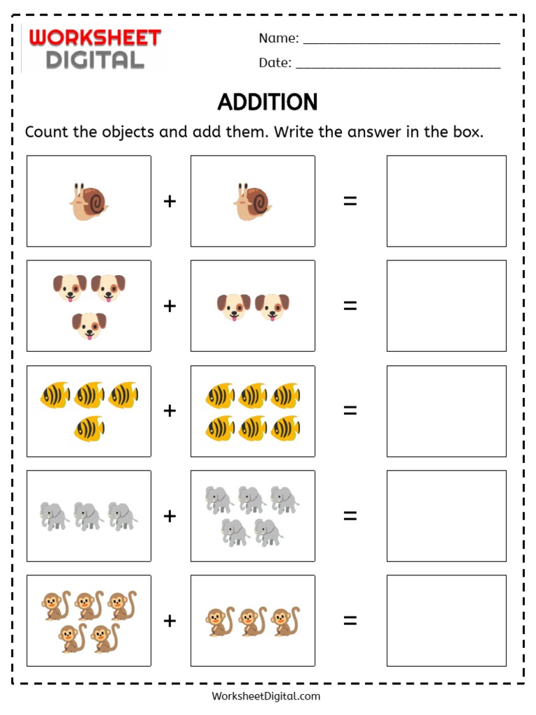 Addition Year 1 | PDF