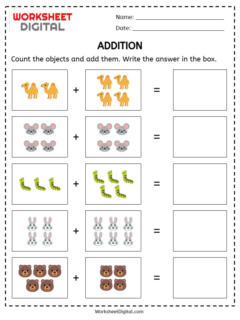 Addition Year 1 | PDF