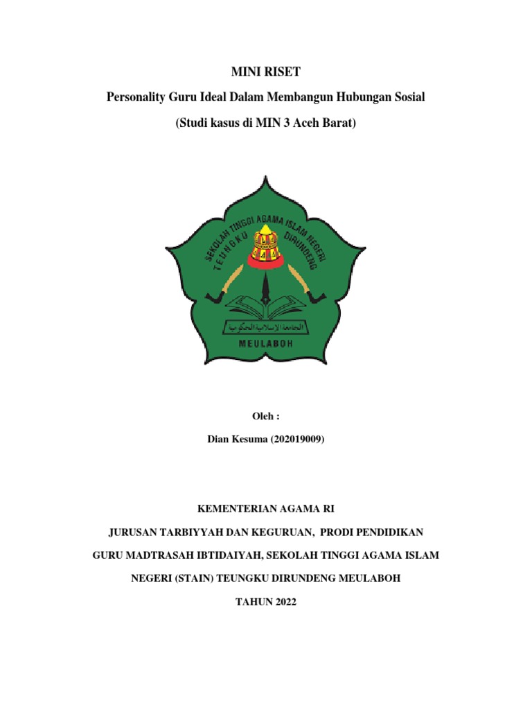 MINI RISET | PDF