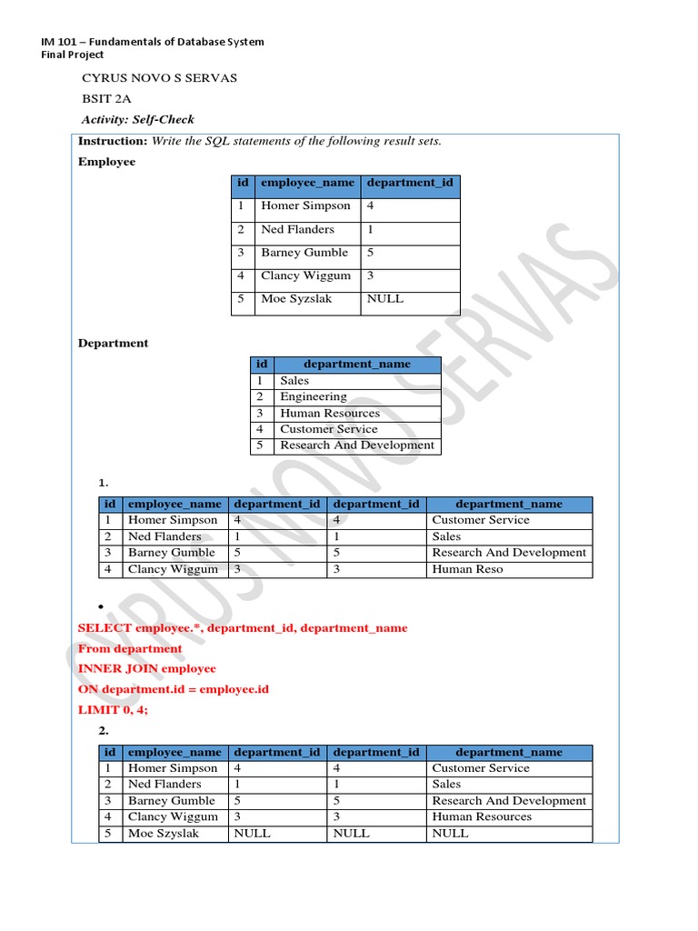 IM Final Project | PDF | Databases | Television Series Created