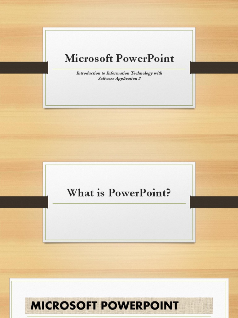 PowerPoint Basics and Features Guide | PDF
