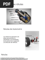Tipos y Función de Rótulas de Auto | PDF | Direccion | Ingeniería de ...