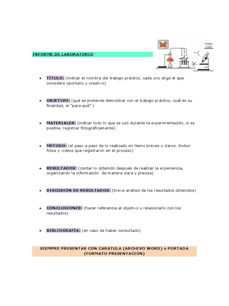 INFORME DE LABORATORIO | PDF