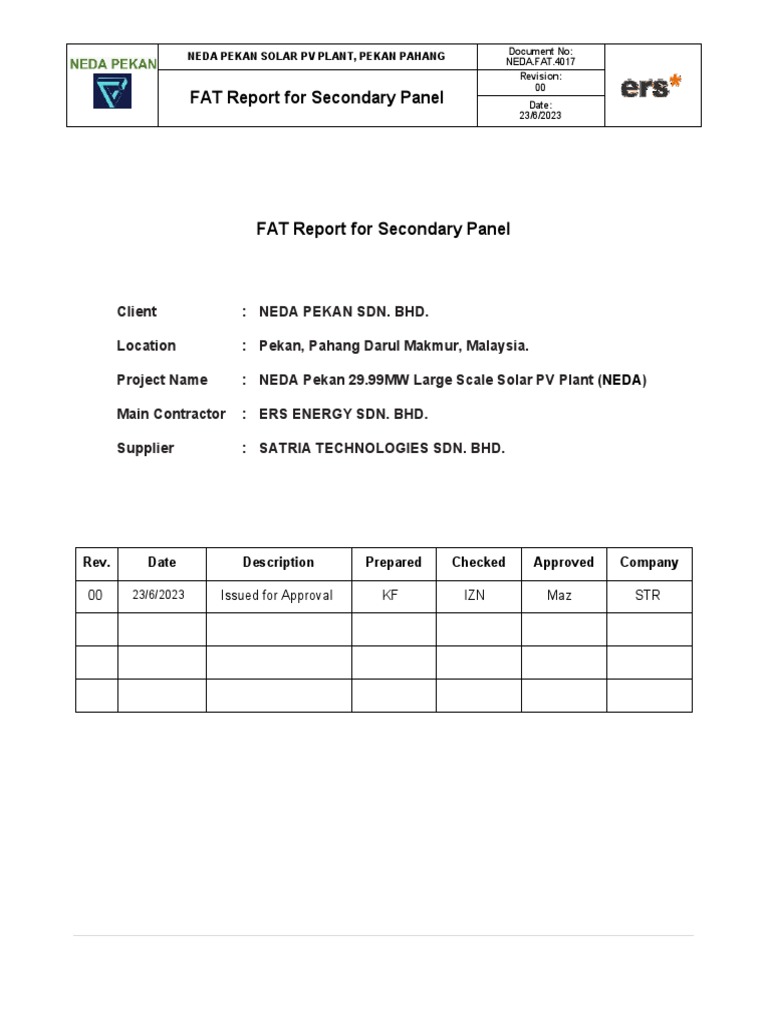 Cover Page Template | PDF