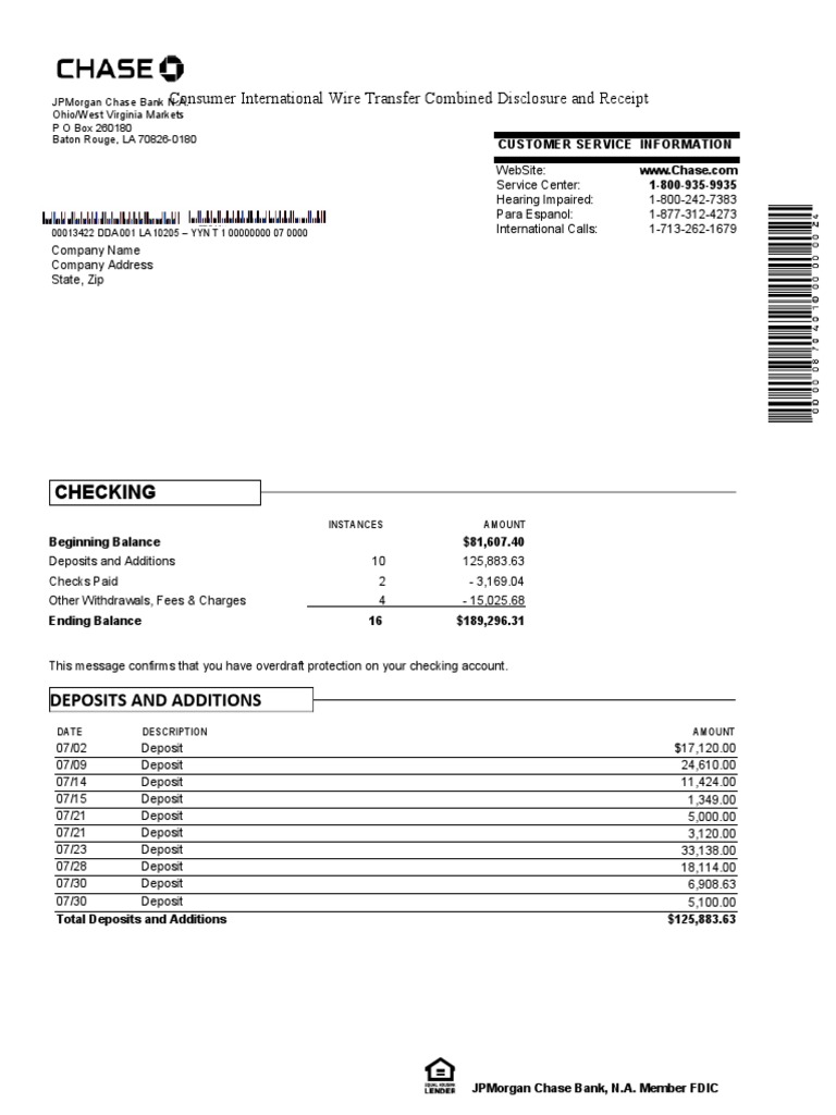 Wire Reciept For Dave | PDF | Cheque | Wire Transfer