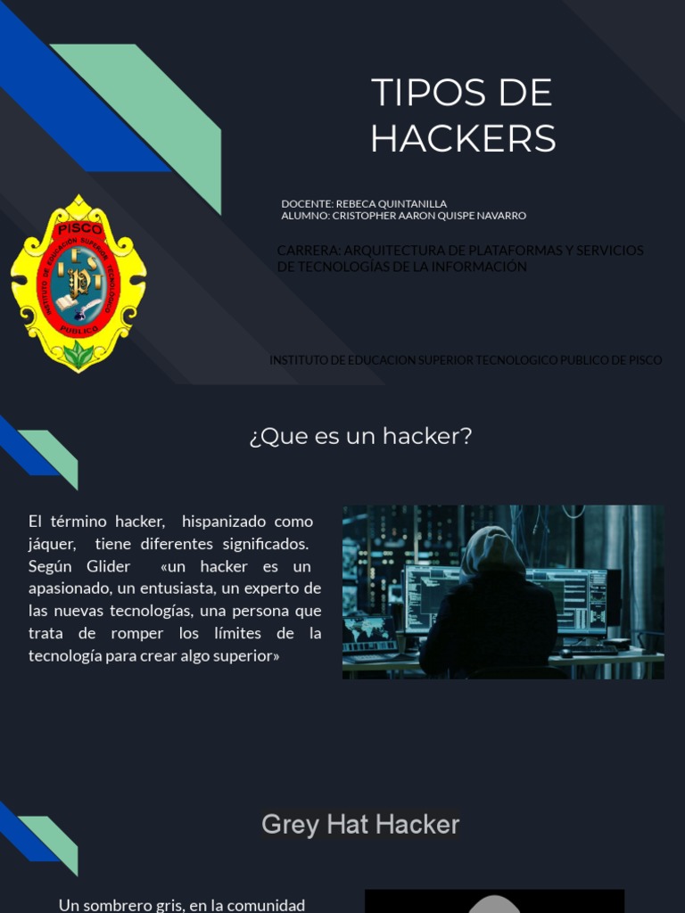 Tipos de Hackers | PDF