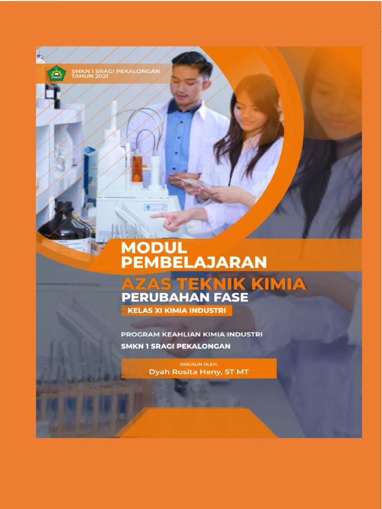 Modul Ajar Azas Teknik Kimia | PDF