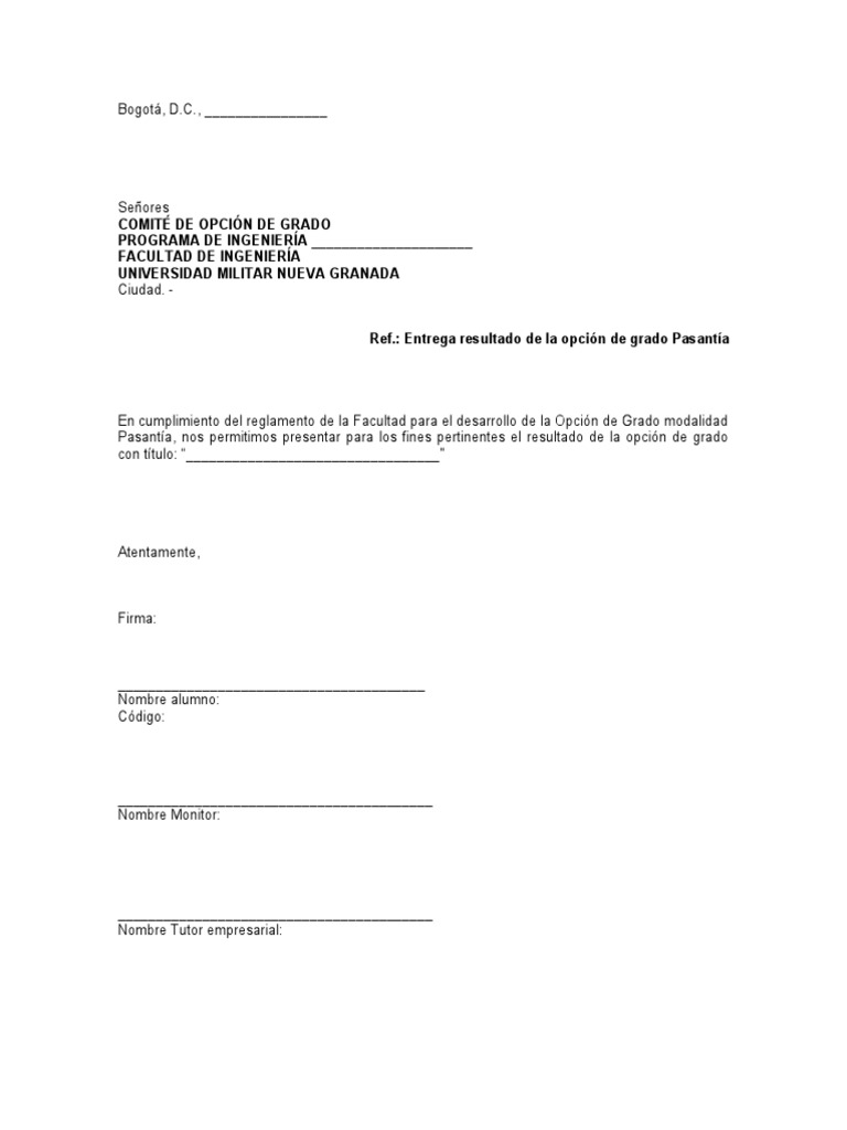 Formato Entrega Resultados Op v20190611 | PDF