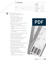 CNA Progression 2 - Pack de Provas - Type A | PDF | Vocabulary | Fluency