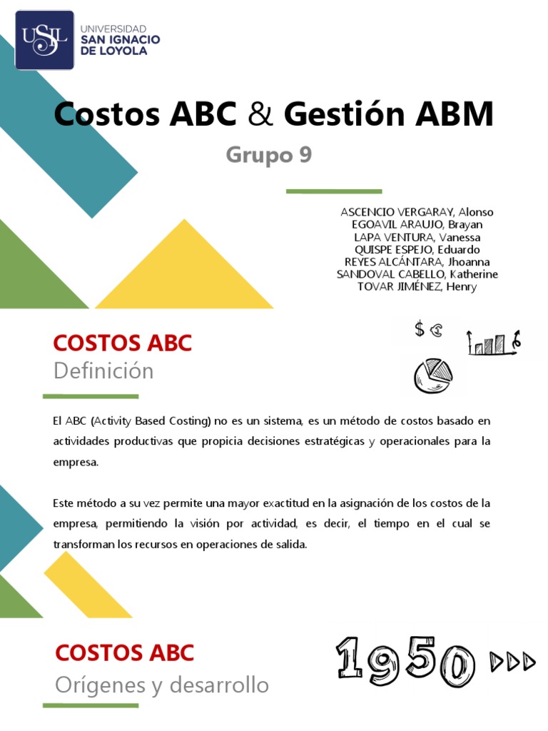 Costos Abc y Abm | PDF | Información | Toma de decisiones