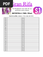 Rifa 100 | PDF