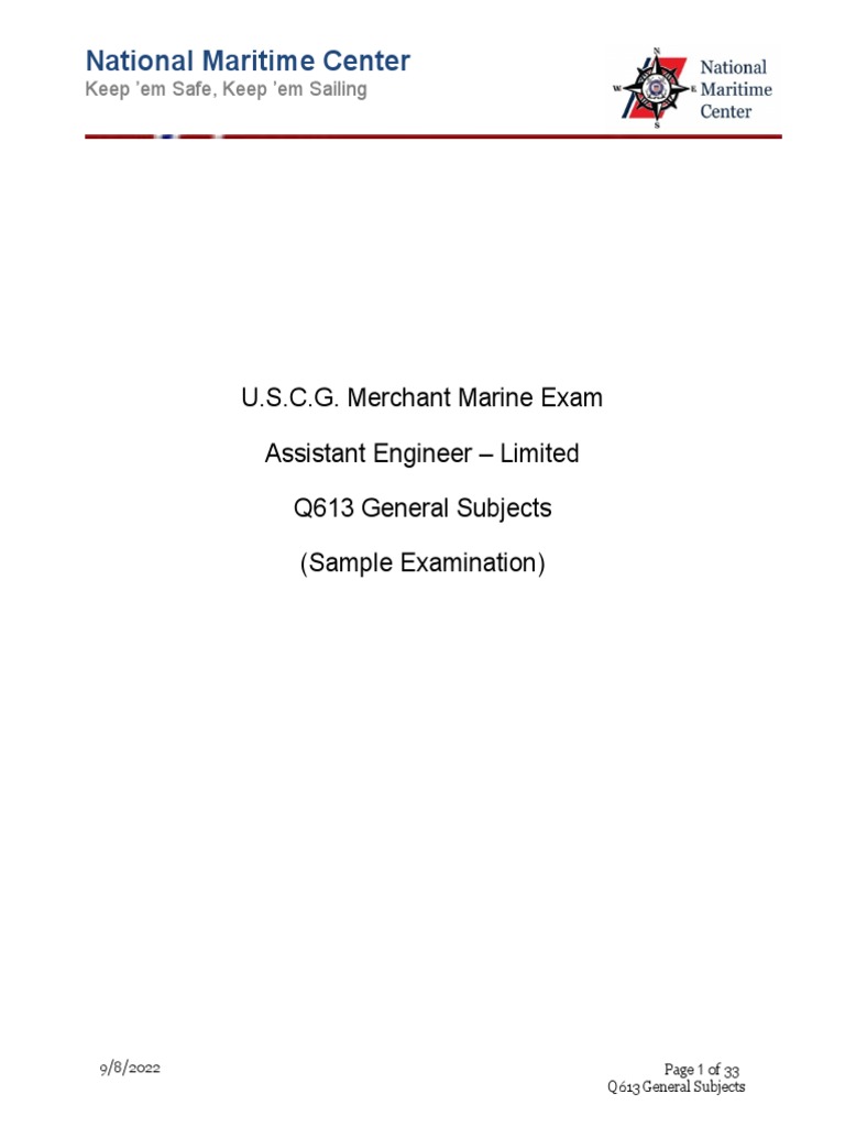 q613 - General - Subjects Assistant Engineer 2022 | PDF | Thermostat | Chemical Engineering