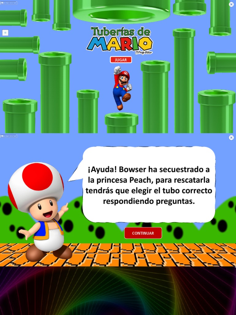 Rescata a Peach con Trivia | PDF