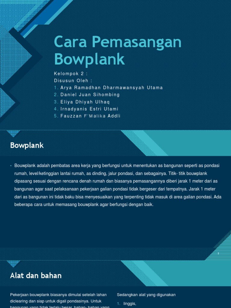 Cara Pemasangan Bowplank r1 | PDF