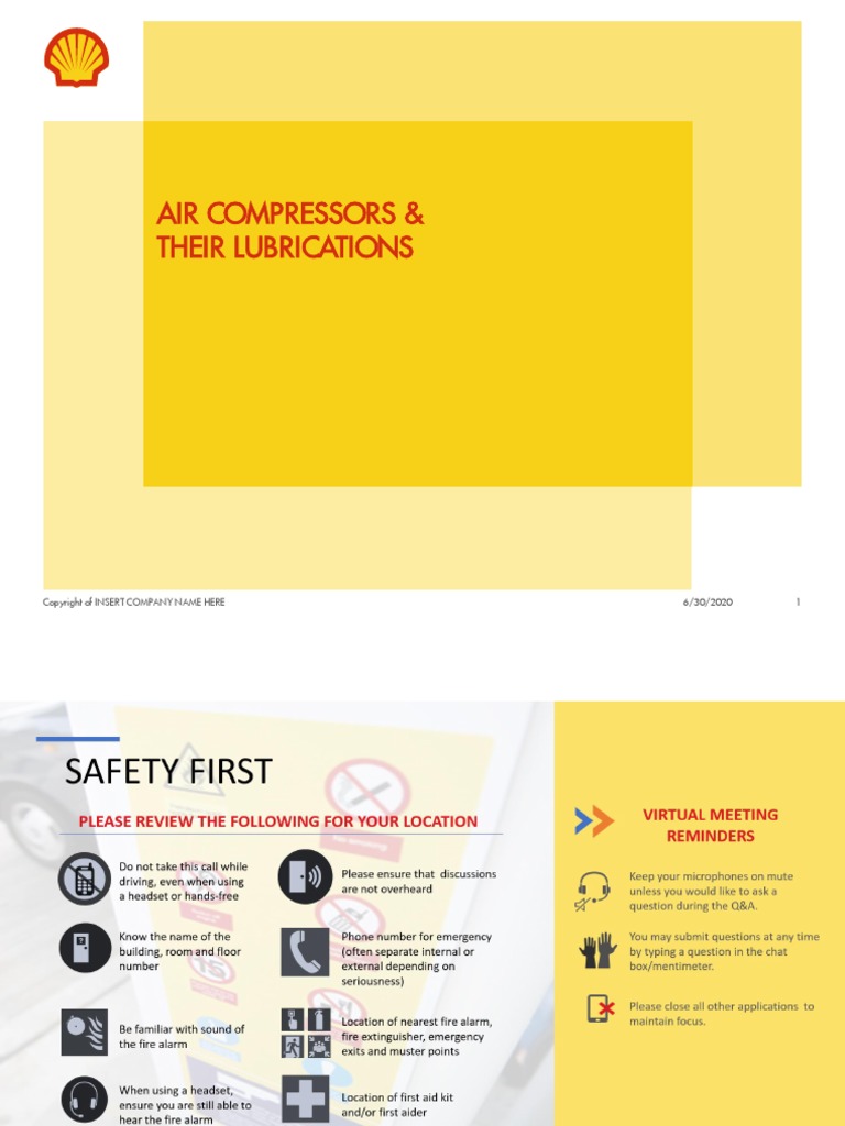 Air Compressors and Their Lubrication - June 2020 | PDF | Internal ...