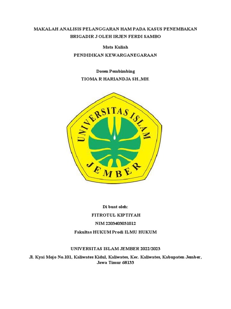 Makalah Ham PKN | PDF