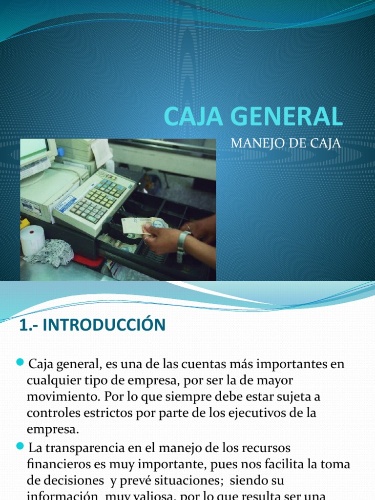 Caja General | PDF