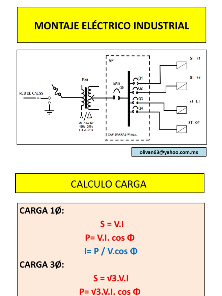 Montaje Electrico Industrial | PDF | Encendiendo | Ligero