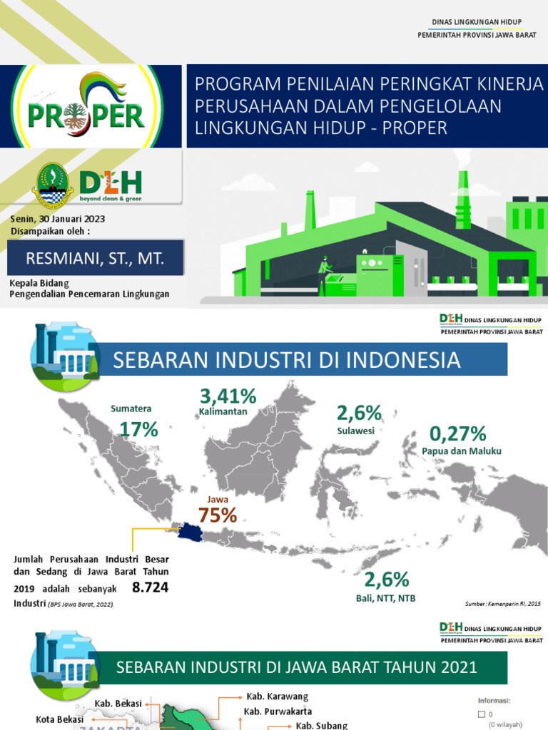 Materi DLH Jabar - Proper | PDF