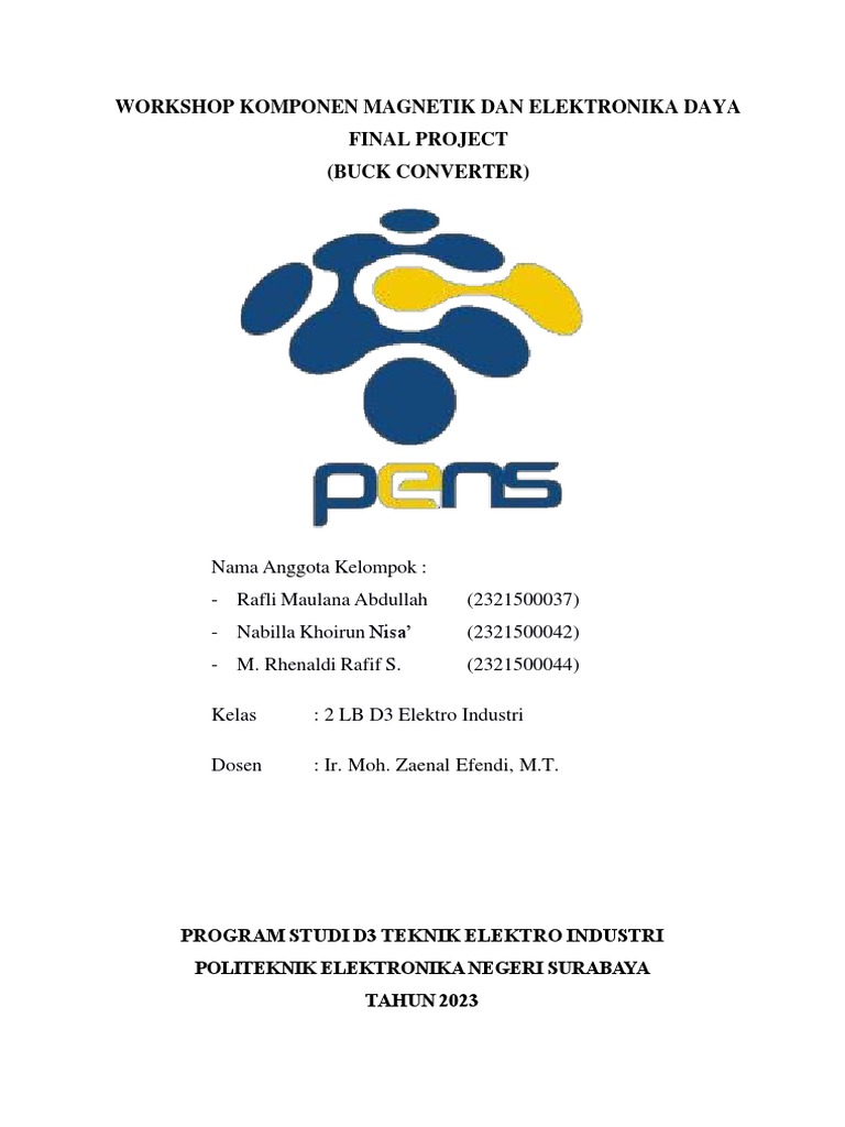 Laporan Final Project | PDF | Inductor | Capacitor