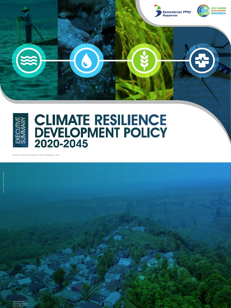 Indonesia's Climate Resilience Policy 2020-2045 | PDF | Climate Change ...
