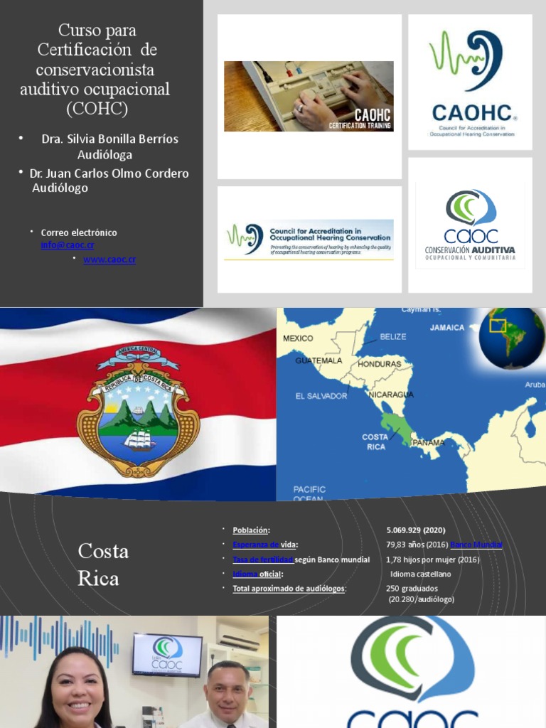 Presentación CAOHC 24122021 | PDF | Oído | Decibel