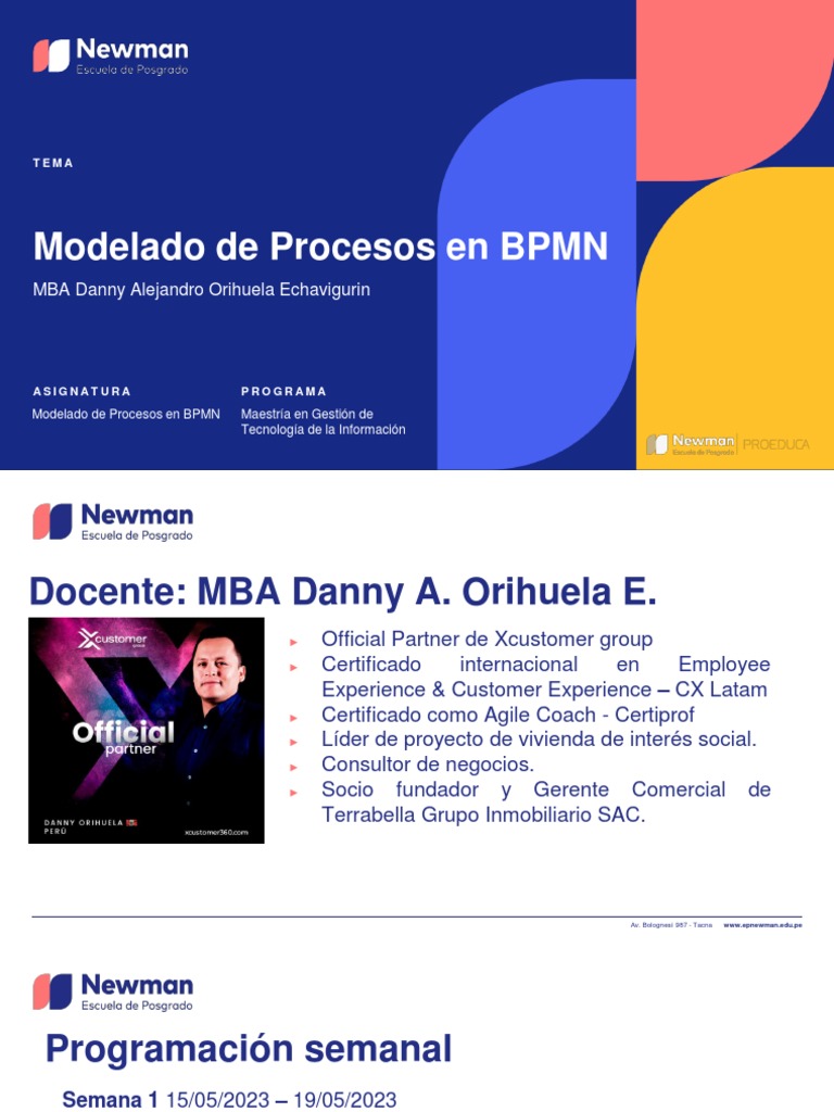 Modelado de Procesos en BPMN PDF | PDF | Procesos de negocio | Diseño de arriba hacia abajo y de ...