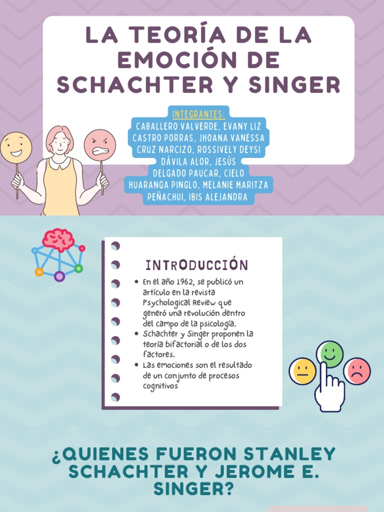 Teoría Bifactorial de Schachter y Singer | PDF | Ciencia y matemáticas