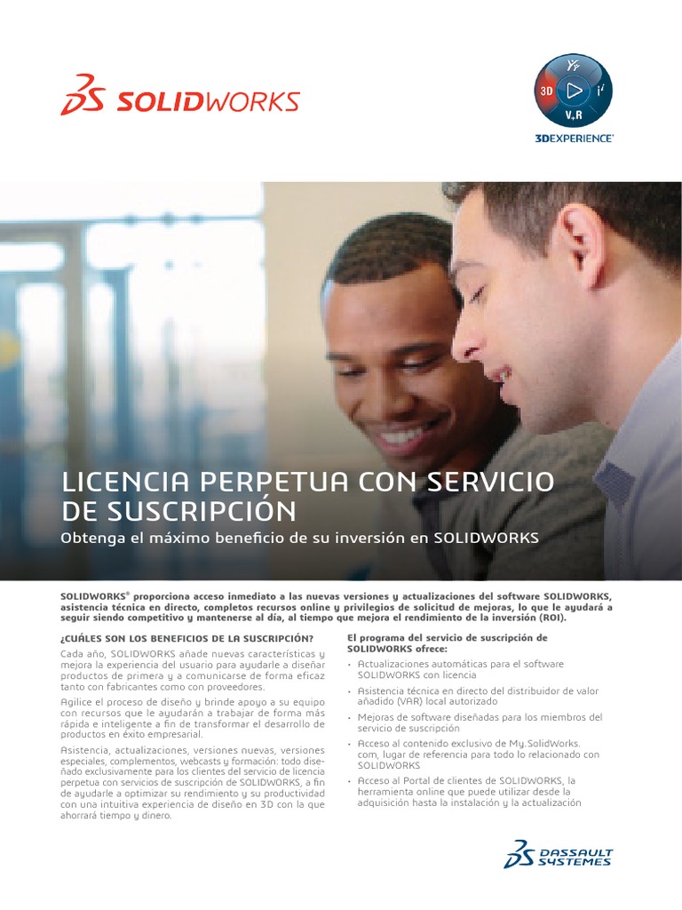 SOLIDWORKS Subscription Service DataSheet ES | PDF | Software | Informática