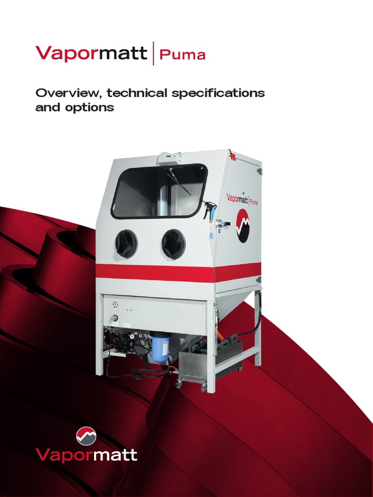Vapormatt Puma Machine Brochure (BL-160-B) | Download Free PDF ...