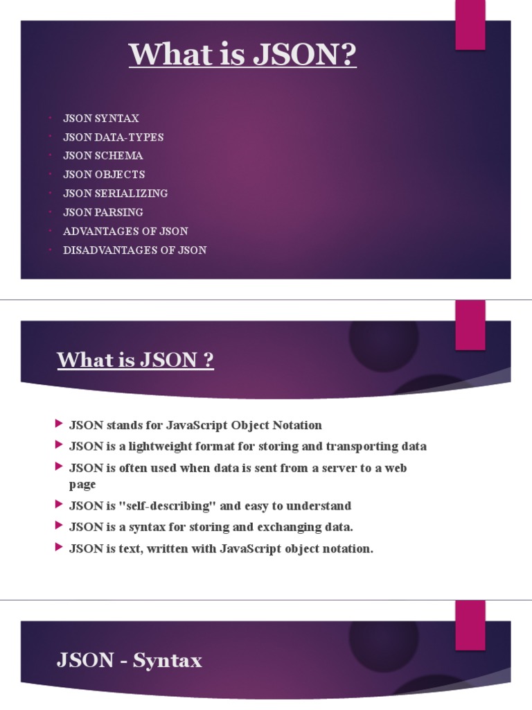 What Is JSON | Download Free PDF | Json | Boolean Data Type What Is JSON | Download Free PDF | Json | Boolean Data Type