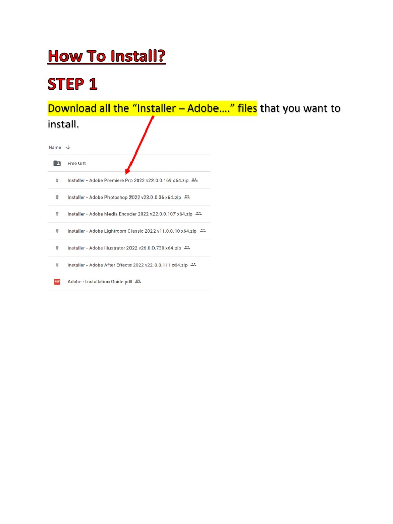 Adobe - Installation Guide | PDF