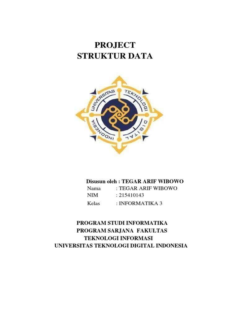 Tugas Struktur Data | PDF | Komputer