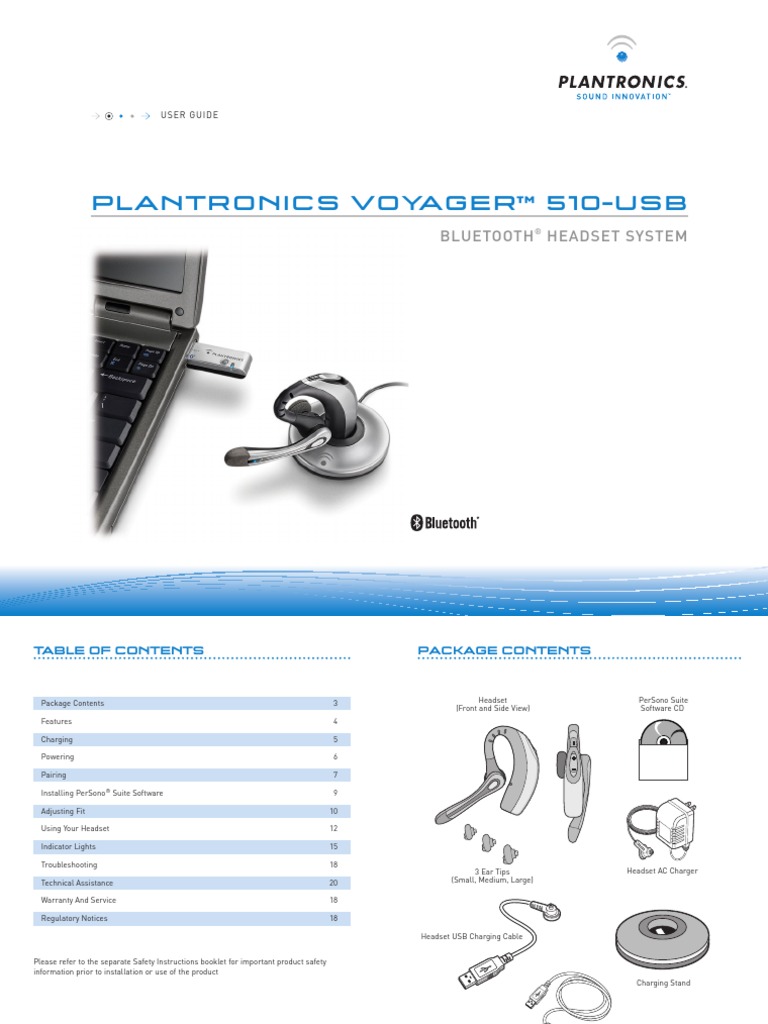 Plantronics Bluetooth Headset | PDF | Computers