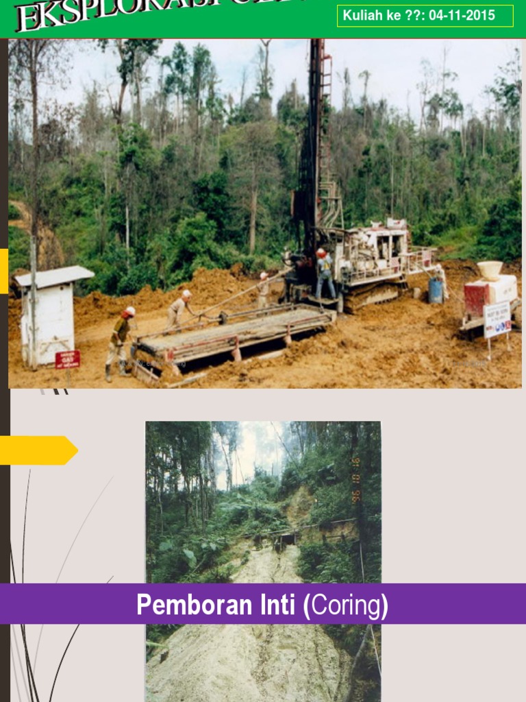 Panduan Pemboran Inti dan Solusinya | PDF