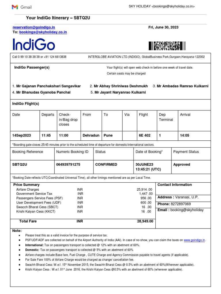 Return Ticket | PDF | Aviation | Transport