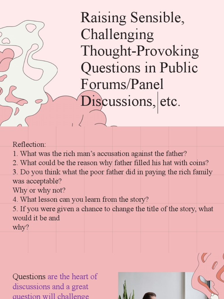 Raising Sensible Questions | PDF