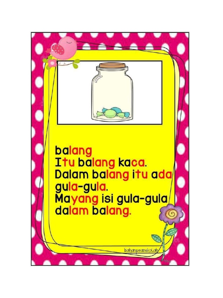 Kad Bacaan Bm | PDF