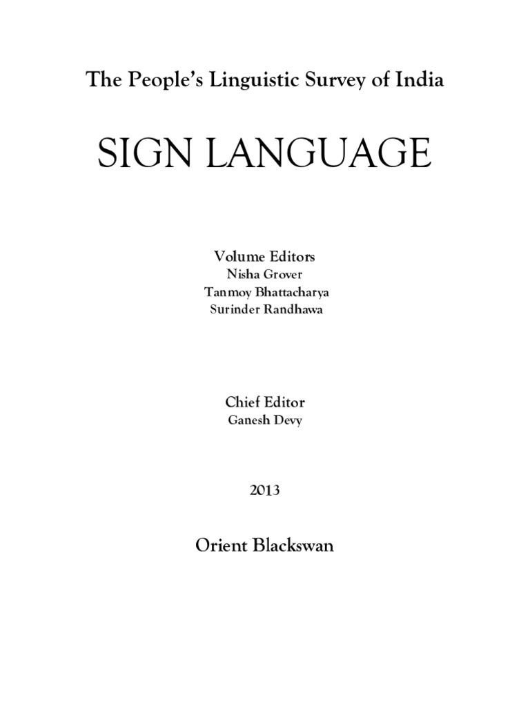 People's Linguistic Survey of India | PDF | Linguistics | Dialect