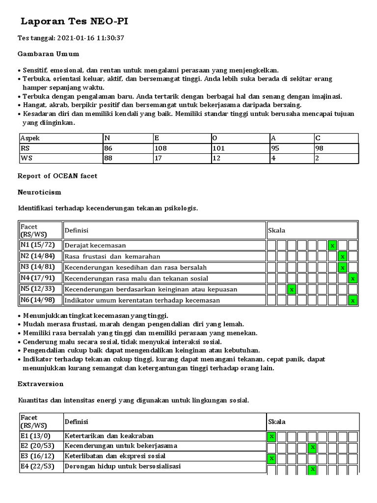 Contoh Laporan Neo-PL | PDF