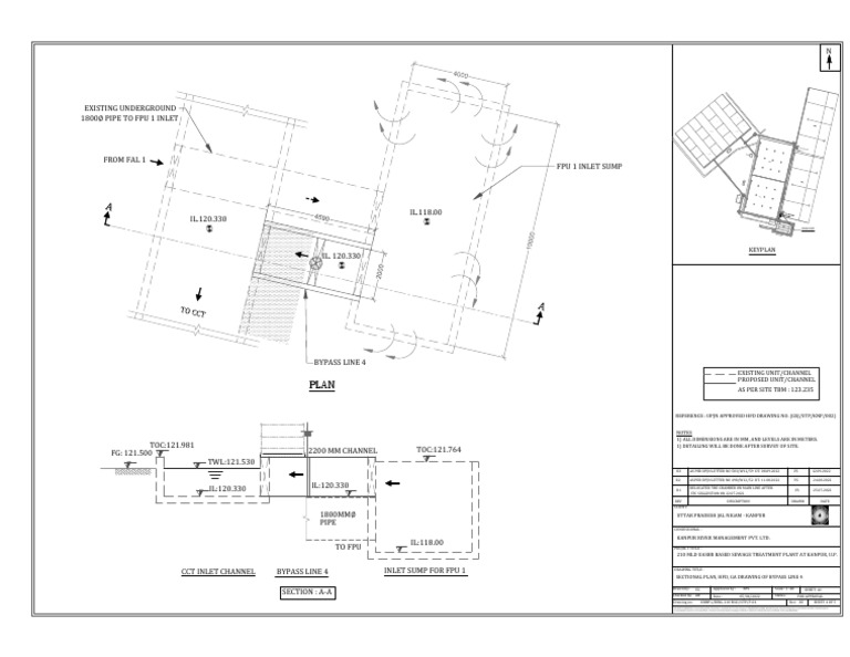 Sectional Plan, HFD, Ga Drawing - Bypass Line 5 - 4 of 5 - 11.10.2022 | PDF