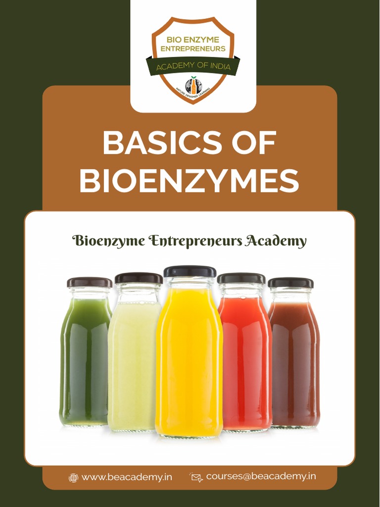 Basics of Bioenzymes - by BE Academy (India)-1 | PDF