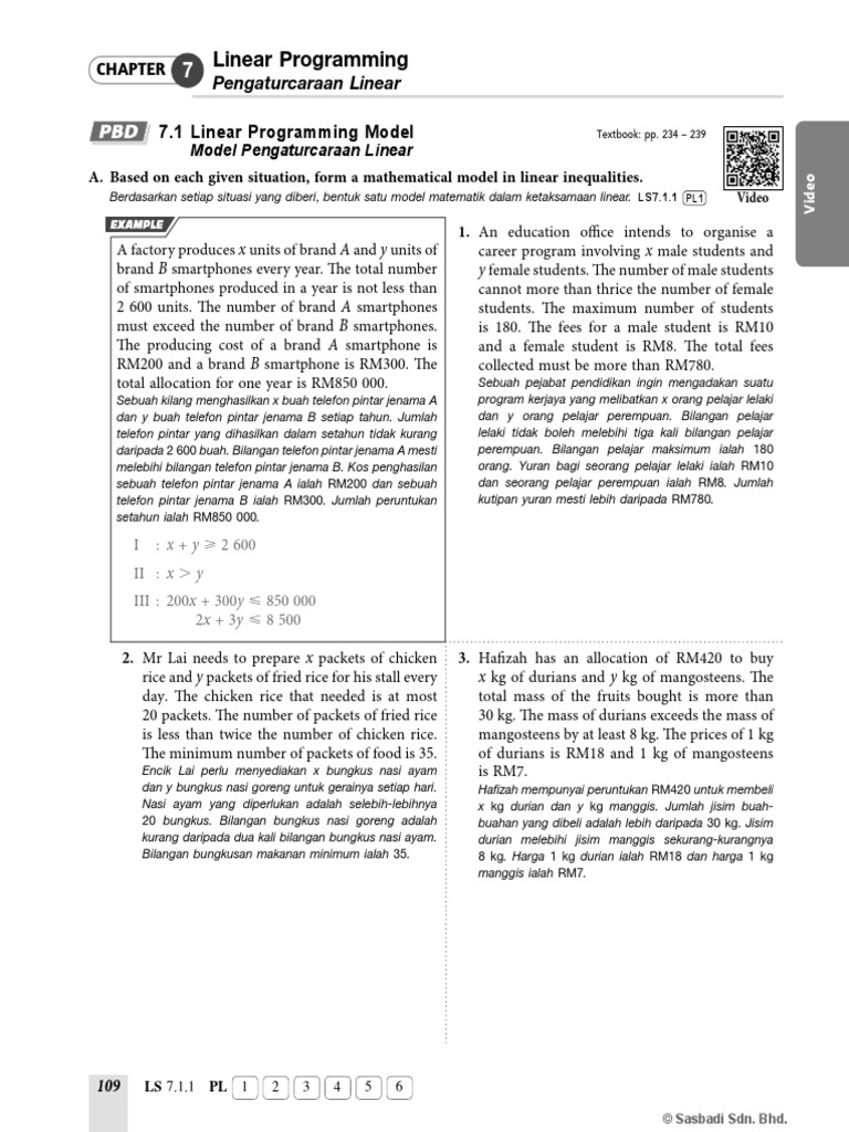 ADD MATHS Form5 Chapter 7 | PDF ADD MATHS Form5 Chapter 7 | PDF