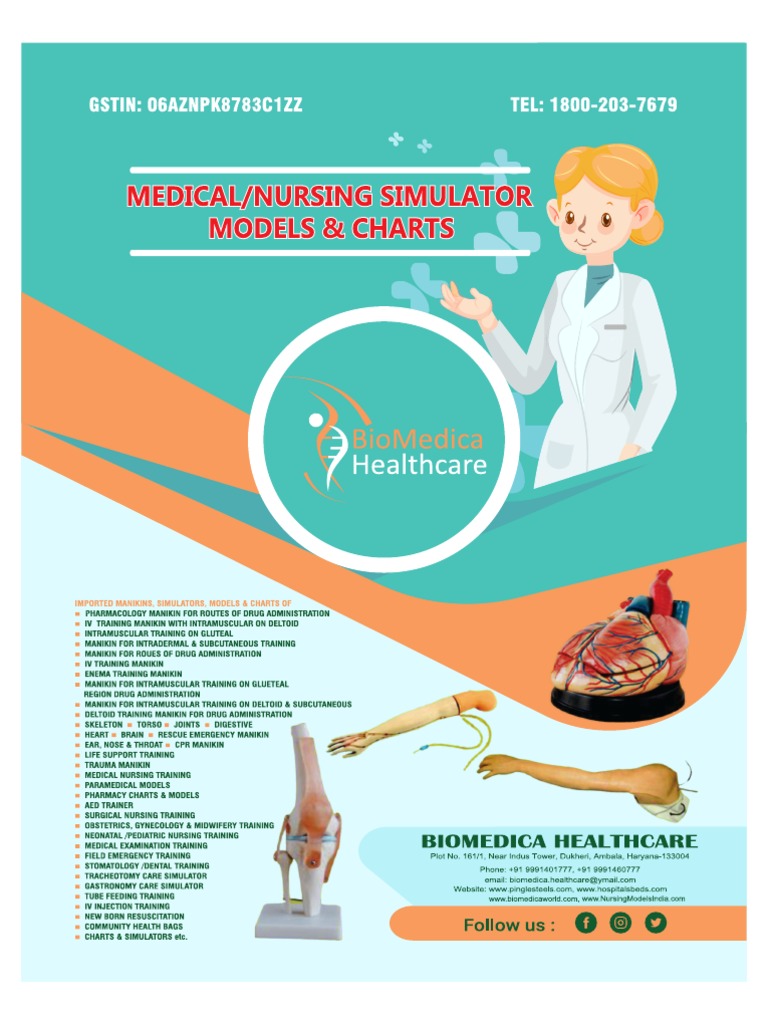 Nursing Lab Articles As Per Indian Nursing Council | PDF | Human Leg | Kidney