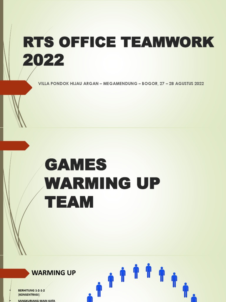 Team Building Games Retreat | PDF