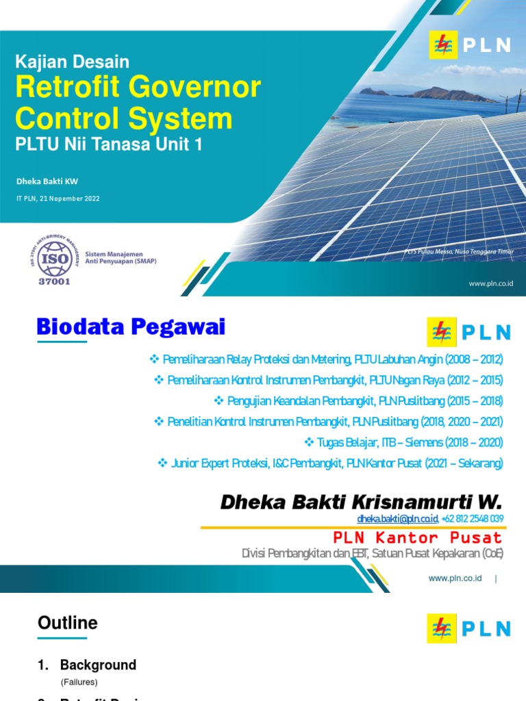 Retrofit Governor Control System Design | PDF