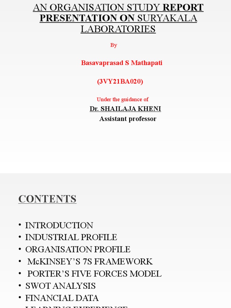 Basava organ report ppt | PDF